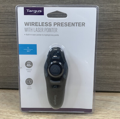 Targus Wireless USB Presenter with Laser Pointer - AMP16US | eBay