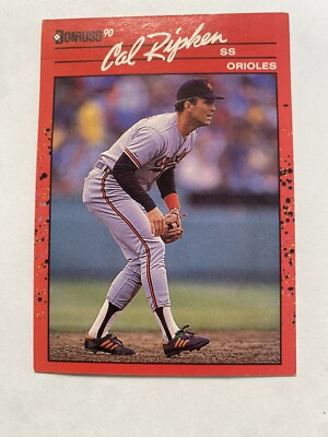 1990 Donruss Cal Ripken Jr. #96 ERROR Card. Extremely Rare See Pictures ...