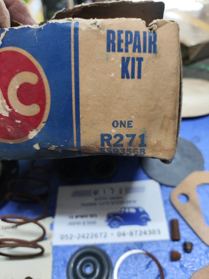 AC REPAIR KIT R271 5593568 Mechanical Fuel Pump Repair Kit Diaphragm ...