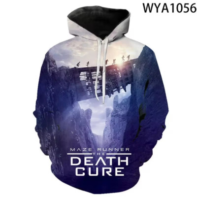 3d hoodie movie lovers, Movie The Maze Runner 3D all over print hoodie ...