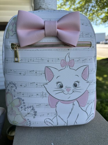 Disney The Aristocats Marie Musical Notes Mini Backpack NEW WITH TAG | eBay