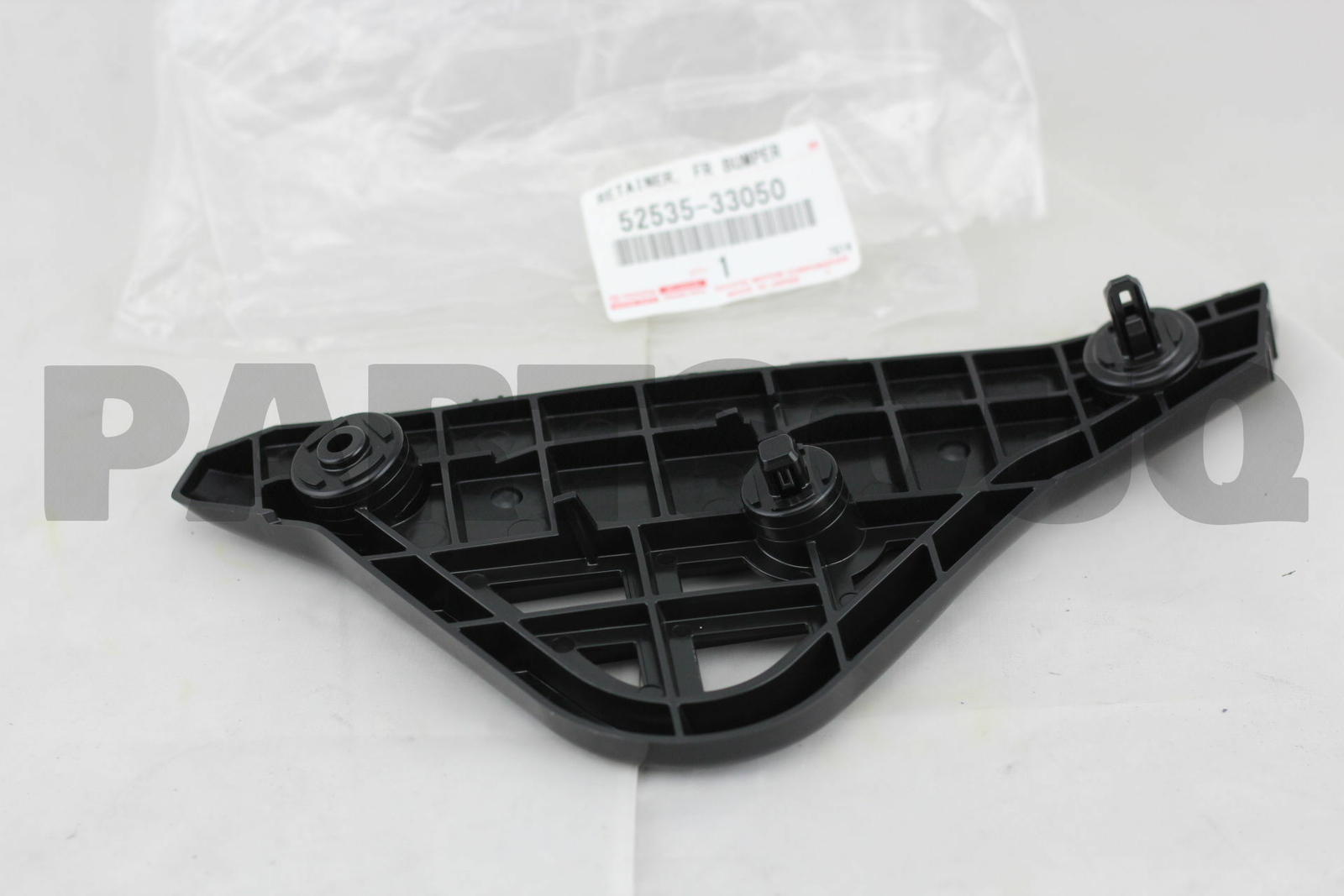 5253533050 Genuine Toyota RETAINER, FRONT BUMPER SIDE, RH 52535-33050 ...