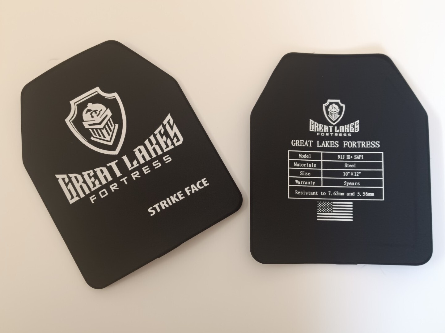 Body Armor | Bullet Proof Plates | Inserts | Level 3+ III Pair 10x12 ...