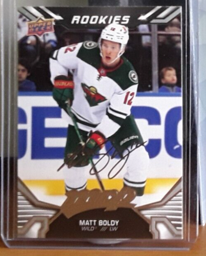 2022-23 Upper Deck MVP - Silver Script #222 Matt Boldy (RC) Minnesota ...