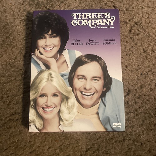 Threes Company - Season Two (DVD, 2004, 4-Disc Set) John Ritter,Joyce ...
