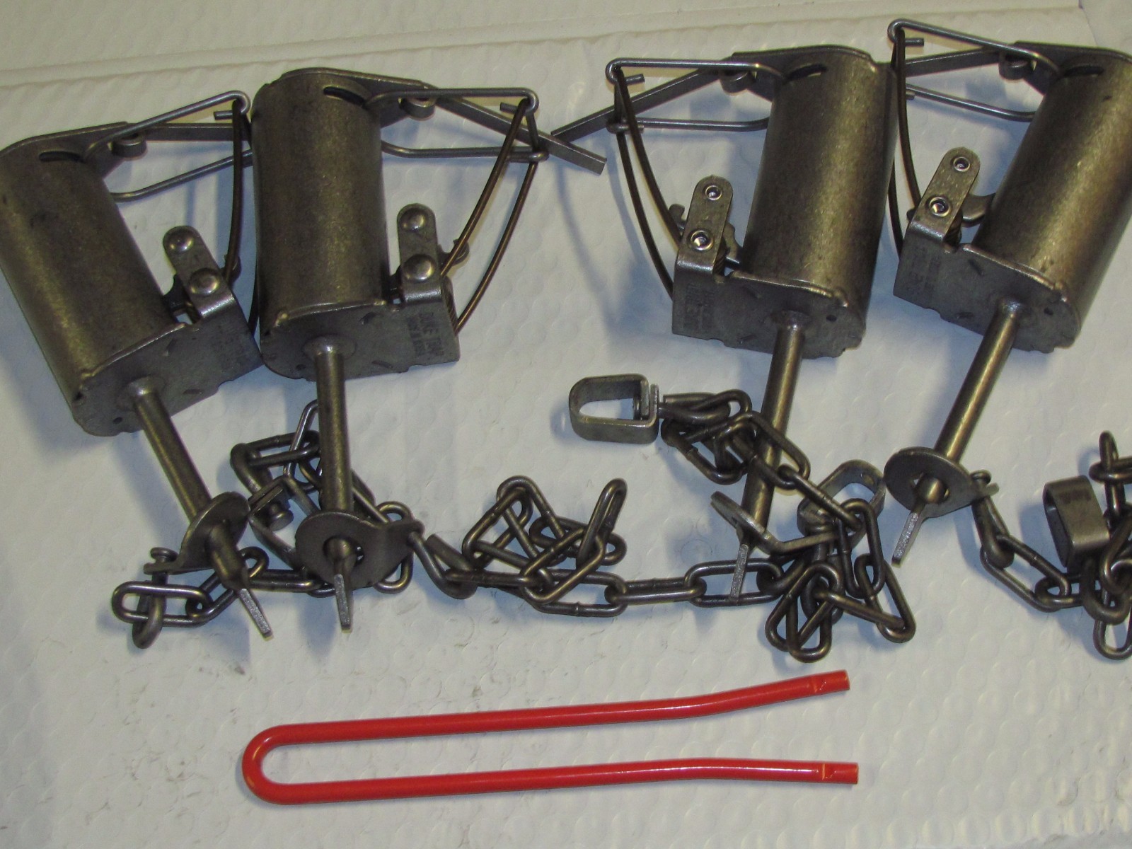 DP setter tool + 4 - Duke DP Dog Proof Coon Traps Trapping Raccoon NEW ...