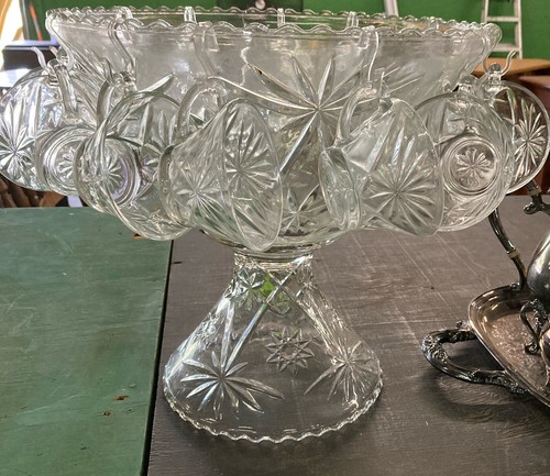 Anchor Hocking Early American Prescut Star of David Punch Set 27 Pieces ...