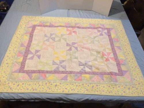 Handmade Quilt 38”x48” Signed | eBay