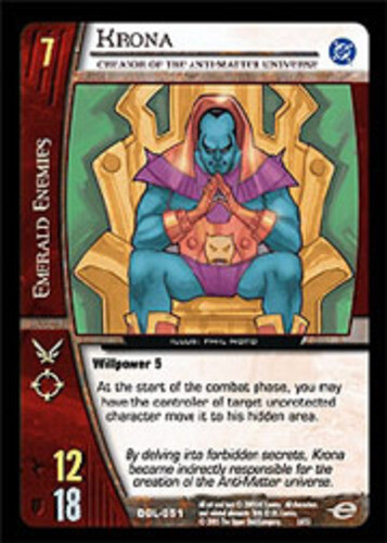 VS System: Krona, Creator of the Anti-Matter Universe - Foil [Played ...