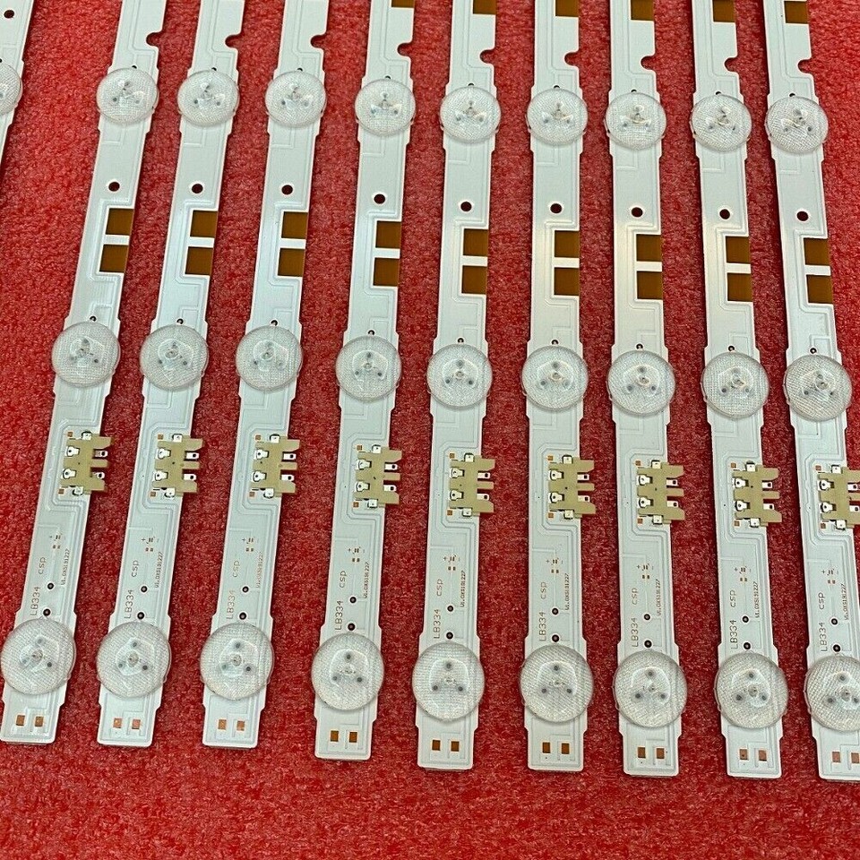 NEW FULL SAMSUNG LED SET (18PCS) UE55JU6800K UE55JU6800 UE55JU6872U ...