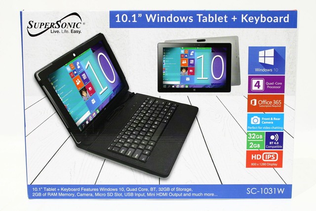 SuperSonic SC-1031W 2GB 32GB 10.1'' Tablet - Silver for sale online | eBay