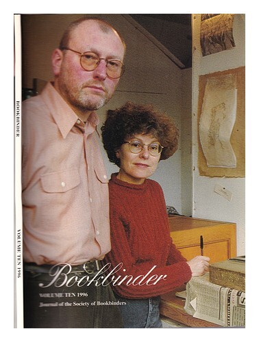 SOCIETY OF BOOKBINDERS Bookbinder : the journal of the Society of ...