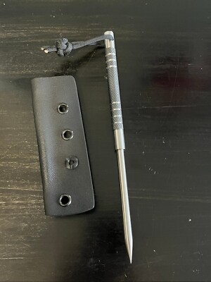 Steel Spike With Kydex Sheath, Icepick, Steel Spike EDC Tool | eBay