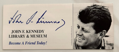 John F. Kennedy Library & Museum Membership Brochure | eBay