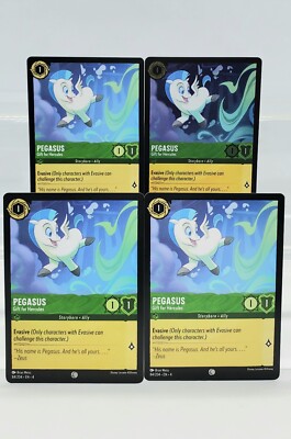Disney Lorcana Pegasus - Gift for Hercules 84/204 Ursula's Return 4 ...