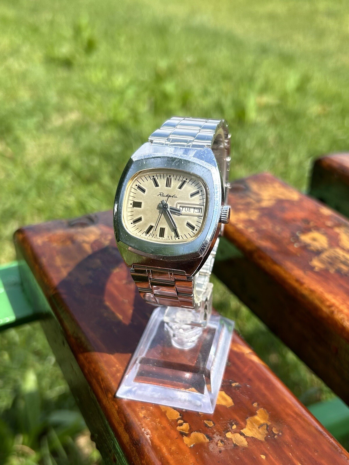 Vintage Watch RAKETA Calendar Soviet Mechanical Wrist… - Gem