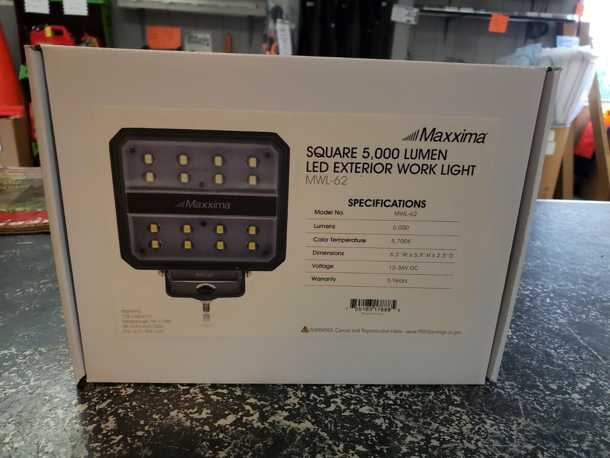 Maxxima Led Work Lights