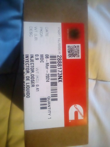 New, Genuine Cummins DOSER INJECTOR part # 2888173NX | eBay