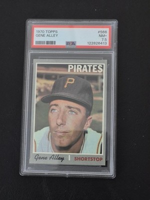 1970 Topps #566 Gene Alley PSA 7.5 | eBay