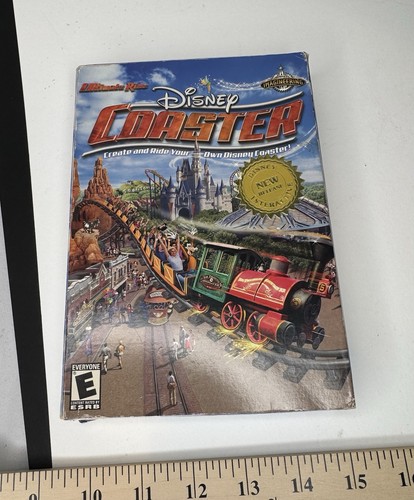 Disney Coaster Ultimate Ride PC CD-ROM, Windows Compatible New Sealed ...