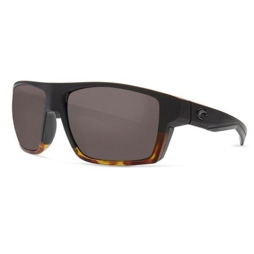 Costa Del Mar Bloke BLK181 Black Plastic Frame Black Plastic Cracked ...