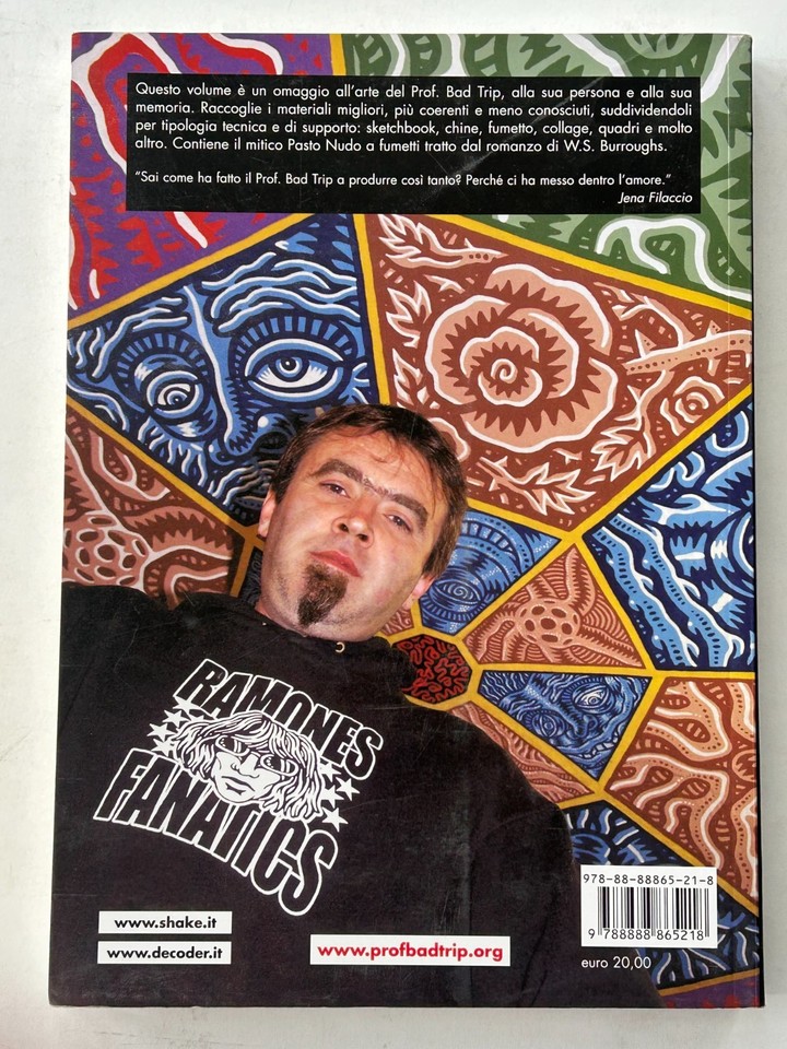 ML620 LIBRO L'ARTE DEL PROF. BAD TRIP, COLLAGE, AGENDA PSYCOTICA ...