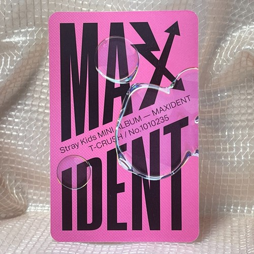 I N Official Photocard Stray Kids Mini Album Maxident Jyp Ent Kpop | eBay