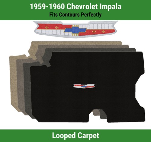 Lloyd Classic Loop Trunk Mat for '59-60 Chevy Impala w/Chevy Vintage ...