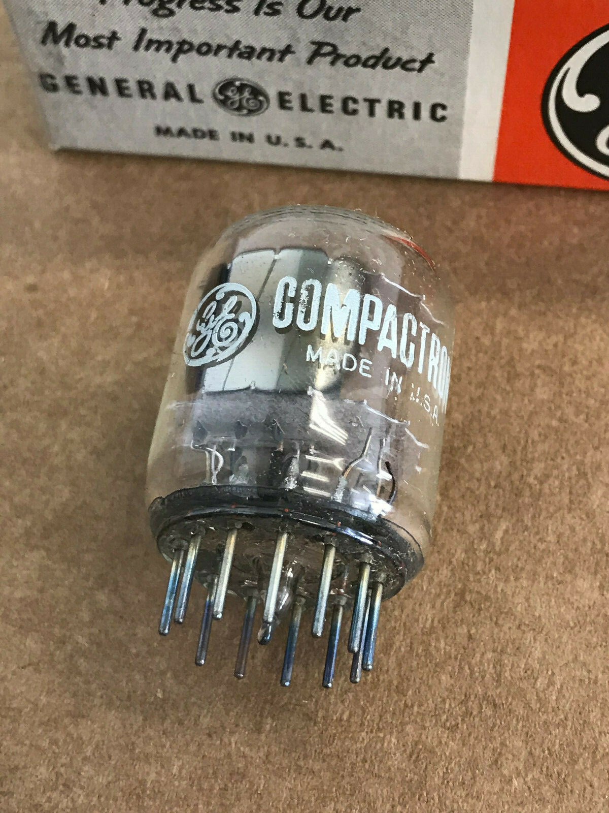 GE 5HA7 VINTAGE COMPACTRON ELECTRON VACUUM TUBE NOS NIB | eBay