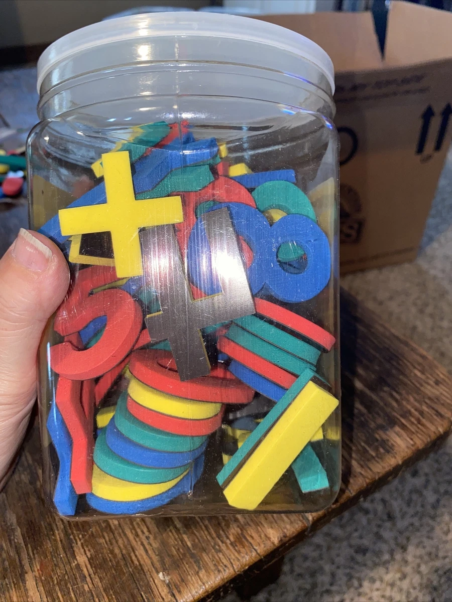 Numbers Magnets Foam Fun Ebay