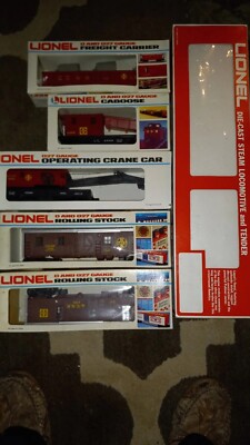 Lionel A.T.S.F. WORK TRAIN. Unique W Orig Boxes | eBay