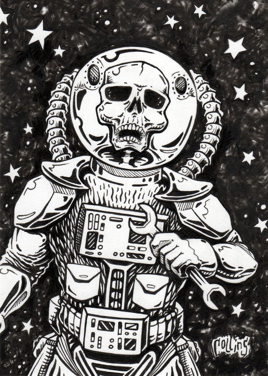 Astronaut Skull