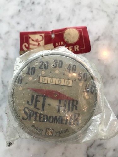 NOS NIP Buddy Wagon Jet Air Bicycle Speedometer Schwinn Huffy Murray ...