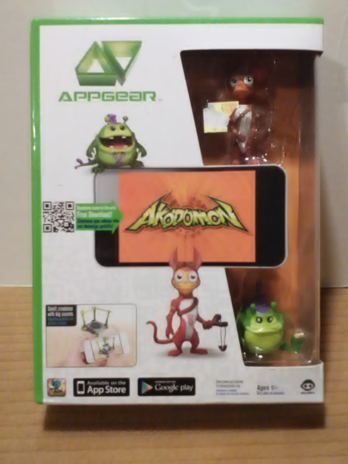 New APPGEAR Akodomon Amplified Reality Game iOS ipad2 iPhone Android ...