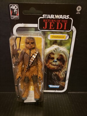 Star Wars The Black Series Chewbacca Chewy ROTJ VI 40th Anniversary New ...