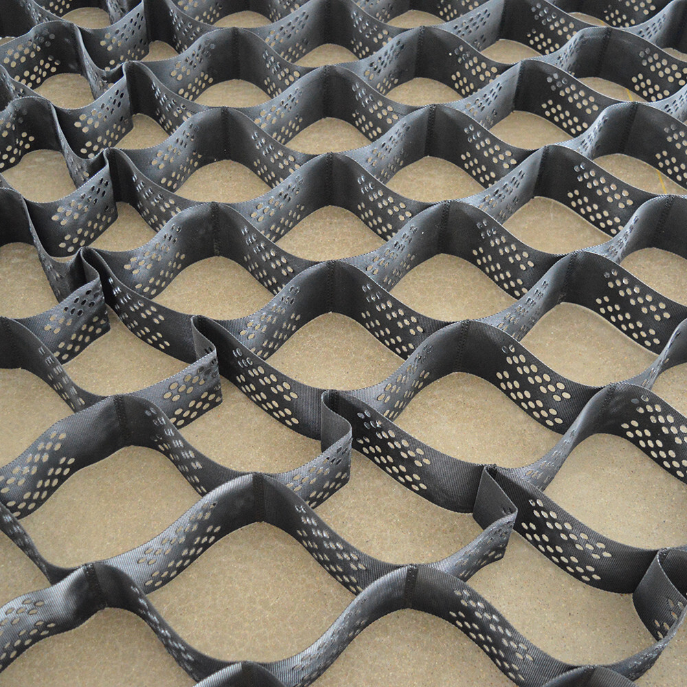 Geogrid Cell Honeycomb Grid Constraint System Permeable Paving of ...