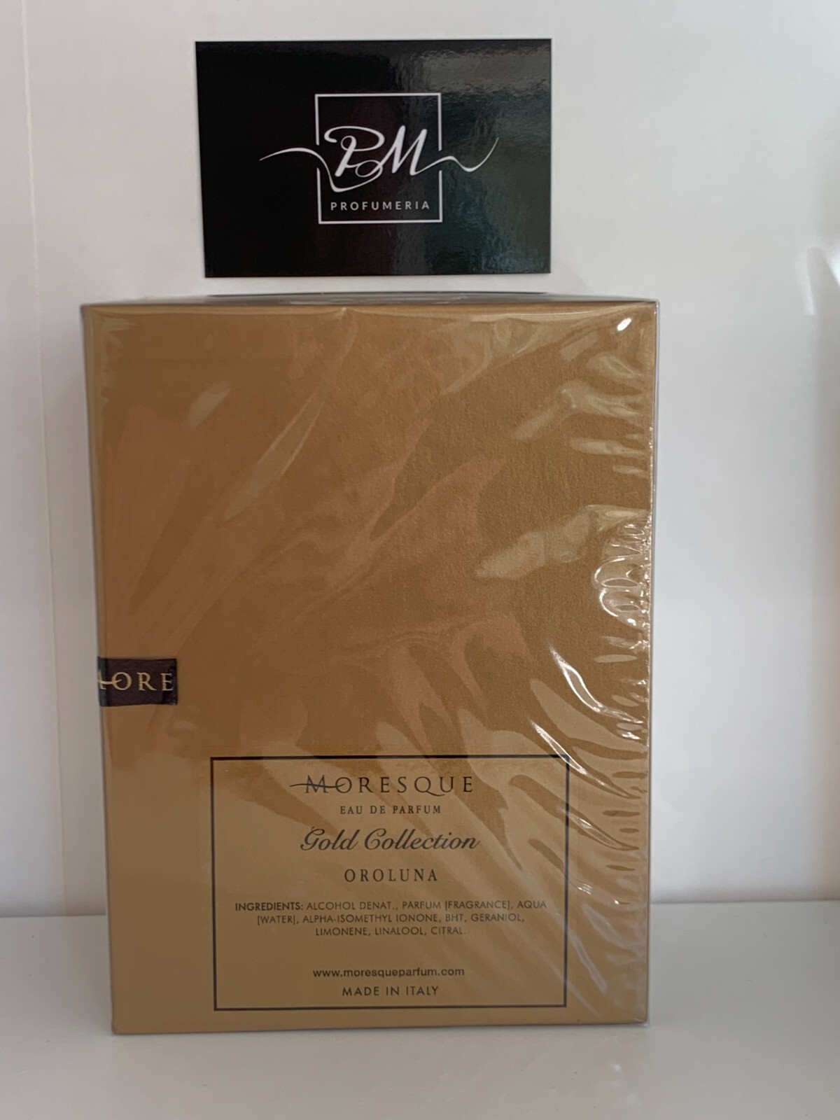 MORESQUE PARFUM OROLUNA GOLD EAU DE PARFUM 50 ML CONCESSIONARIO ...