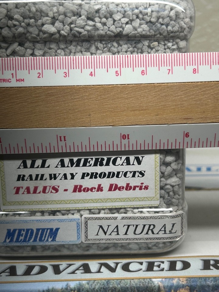 NATURAL TALUS ROCK DEBRIS - MEDIUM - BALLAST & ROCK 32oz - ALL Scale ...
