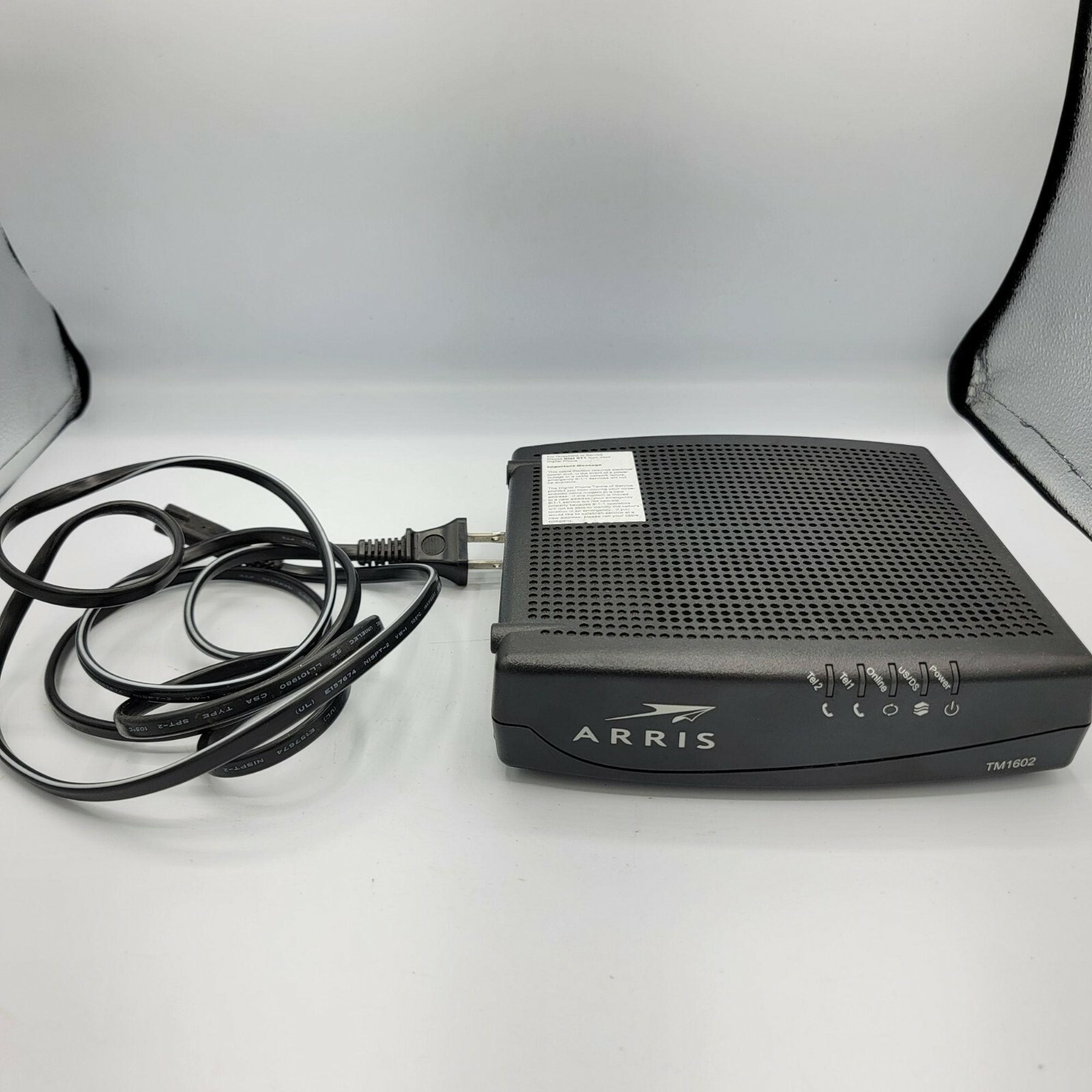 Arris TM1602A Modem Docsis 3.0 Telephony Modem | eBay