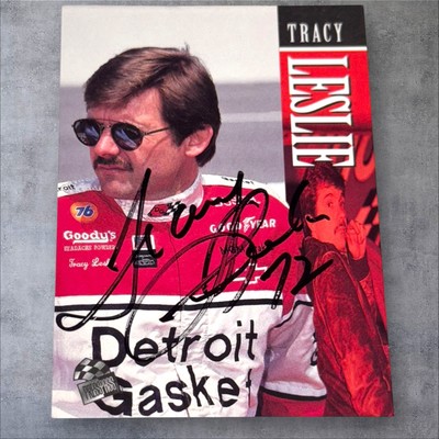 Tracy Leslie DETROIT GASKET VINTAGE 1995 PRESS PASS #64 NASCAR ...