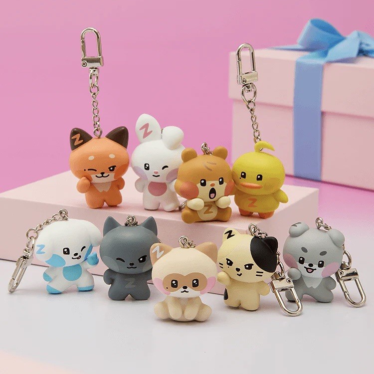 Official ZB1 ZEROBASEONE Yujin Yunini Figure Keyring Line Friends ...