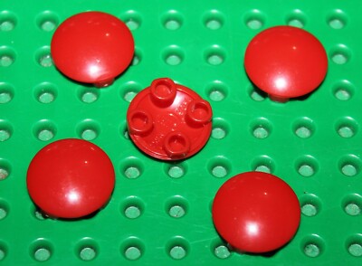 Lego Red Round dish ref 2654/set 7632.2505.6211.7626.5984.7964.7623 ...