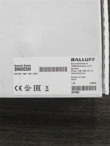 1PC New BALLUFF BNI005H BNI PNT-508-105-Z015 Network Module Expedited ...
