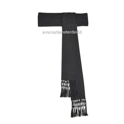Black Priest Cincture Sash Roman Vestment 5" Wide x 30" Long All Sizes ...