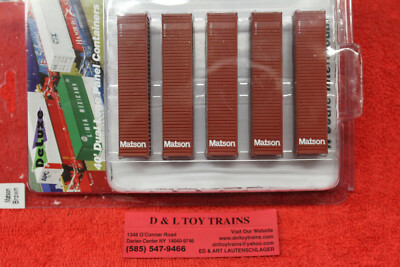 505081 Matson 40' Rib Side Container Set Brand New | eBay