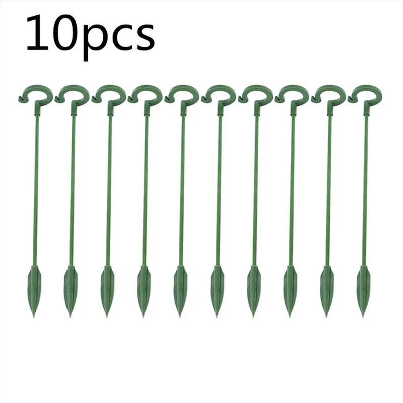 10pcs Reusable Plant Potting Support Rods Flower Support Bracket ...