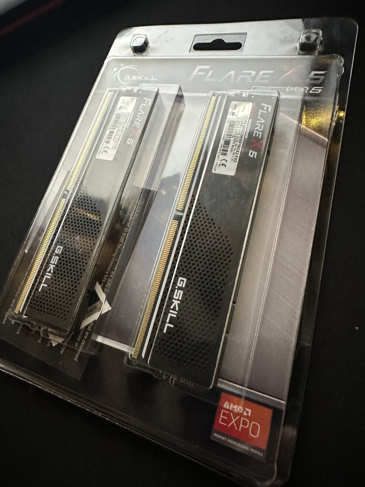 G.SKILL Flare X5 32GB (2 x 16GB) PC5-48000 (DDR5-6000) 36-36 Latency ...