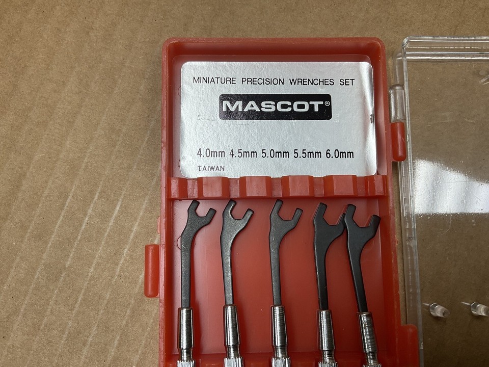 NEW-Mascot Precision Tools Miniature Open End Wrench Set Metric 4mm-6mm | eBay