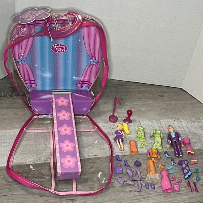 2001 Mattel Fashion Polly Pocket Hip Stylin Stage with Polly And ...