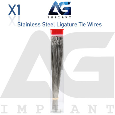 Long Stainless Steel Preformed Ligature Ties 1000 Wires Hooks ...